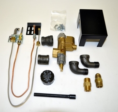 Copreci 83PKN Natural Gas Safety Pilot Kit with Rear Inlet Valve