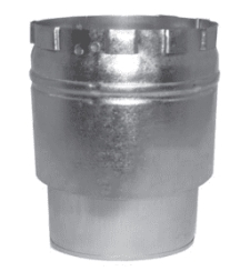 DuraVent 18 Inch Diameter B-Vent Pipe Draft Hood Connector