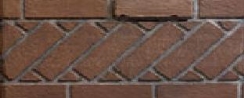 Empire Banded Brick Ceramic Liner - For 26 Inch Vail Fireplaces