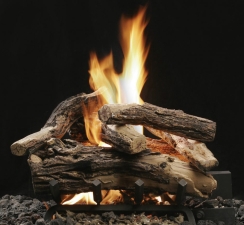 Kingsman Split Oak Vented Gas Logs